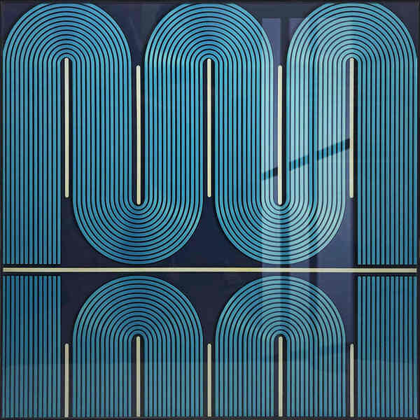 Quadro Coleção Caminho Azul Conceitual Mod 2 | Leroy Merlin