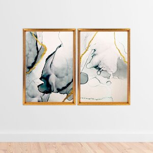 Quadro Com Moldura Chanfrada Abstrato | Leroy Merlin