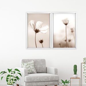 Quadro Com Moldura Chanfrada Flor Classica | Leroy Merlin