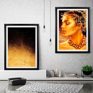 Quadro Com Moldura Chanfrada Gold Premium | Leroy Merlin
