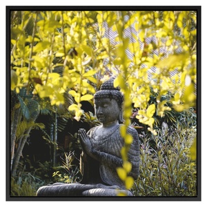 Quadro Decorativo Buda Colorido sem Vidro 40x40x2cm Tropical | Leroy Merlin