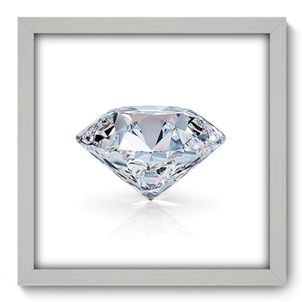 Quadro Decorativo - Diamante - 33cm X 33cm - 144qddb | Leroy Merlin