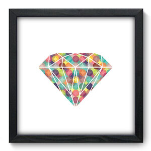 Quadro Decorativo - Diamante - 33cm X 33cm - 446qddp | Leroy Merlin