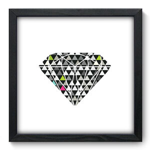Quadro Decorativo - Diamante - 33cm X 33cm - 447qddp | Leroy Merlin