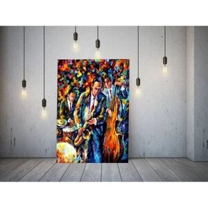 Quadro Decorativo Grande Musical Orquestra - 150x100cm | Leroy Merlin