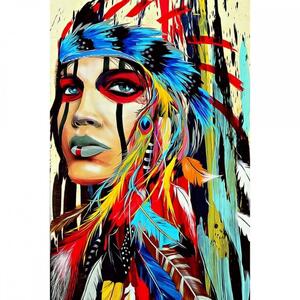 Quadro Decorativo Índia Apache 1 Tela | Leroy Merlin