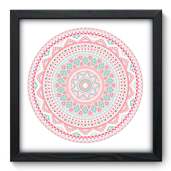 Quadro Decorativo - Mandala - 33cm X 33cm - 109qdbp | Leroy Merlin