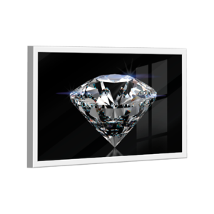 Quadro Diamante No Preto -- Br Artes | Leroy Merlin