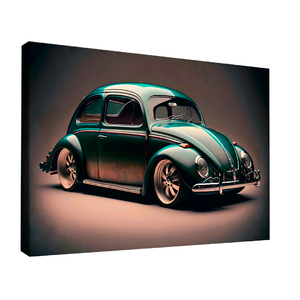 Quadro Fusca Verde -- Br Artes | Leroy Merlin