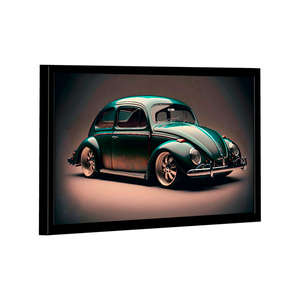 Quadro Fusca Verde -- Br Artes | Leroy Merlin