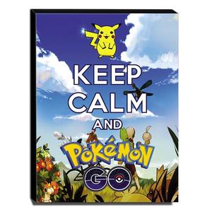 Quadro Keep Calm And Pokemon Go Canvas 40x30cm-kca103 | Leroy Merlin