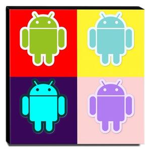 Quadro Pop Art Androide Canvas 30x30cm-qp17 | Leroy Merlin