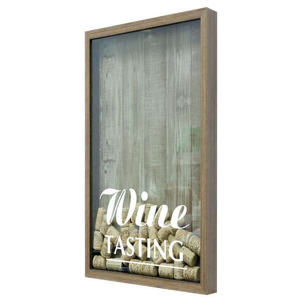 Quadro Porta Rolhas De Vinho Wine Tasting Natural | Leroy Merlin