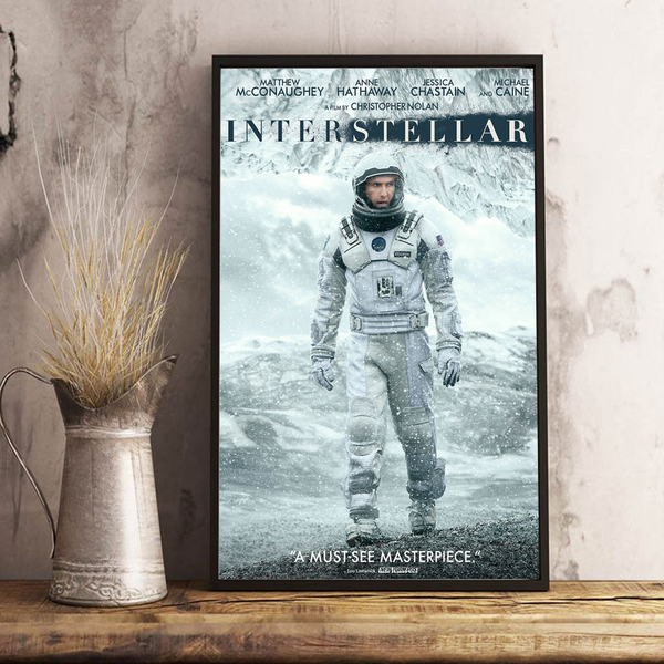 Quadro Poster Interestelar Interstellar Filme Tamanho A4 | Leroy Merlin