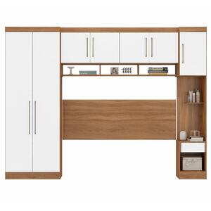 Quarto De Casal Modulado 04 Peças Modena Demobile | Leroy Merlin