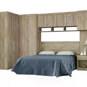 Quarto De Casal Modulado 06 Peças Modena Demobile | Leroy Merlin