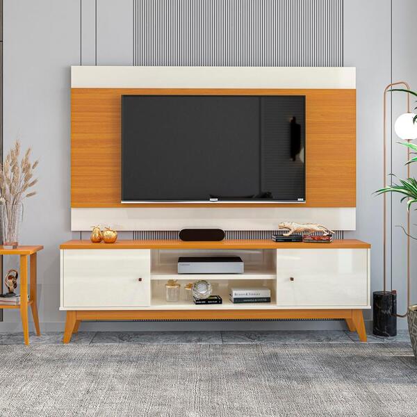 Rack 2 Portas Com Painel Para Tv 65 Polegadas Itália 180cm | Leroy Merlin