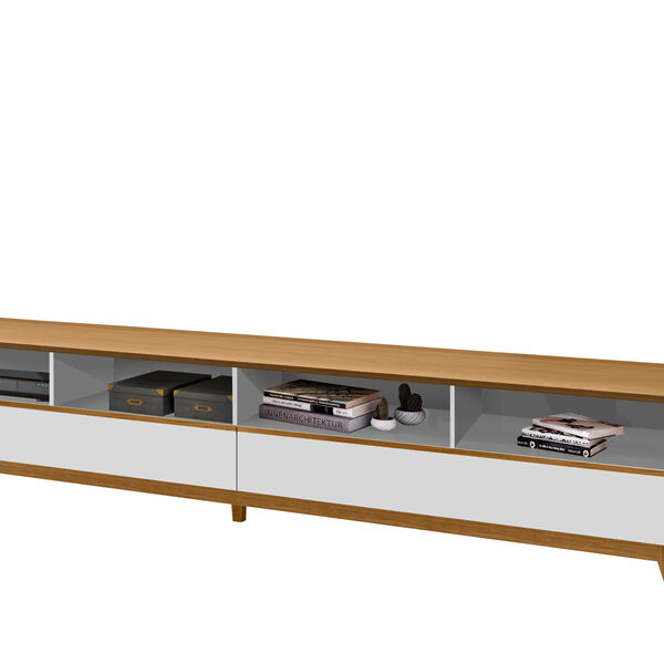 Rack Ares Lux 1.8 Branco/nature - Tebarrot Móveis | Leroy Merlin