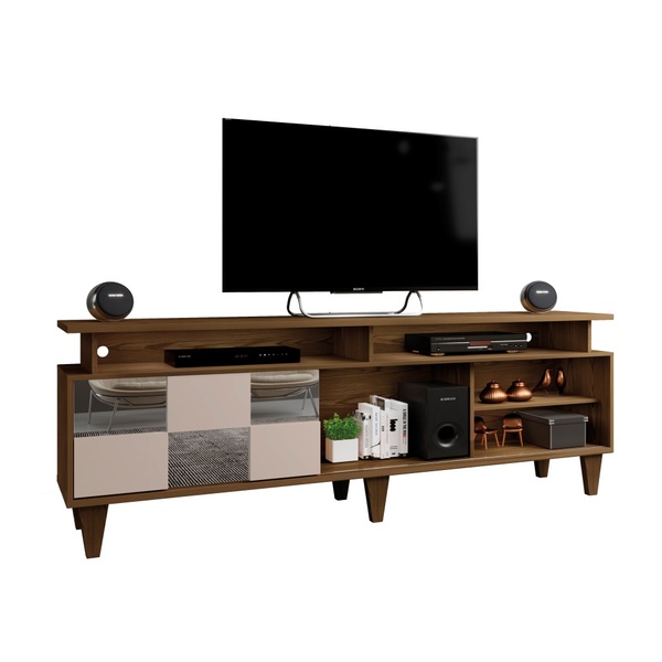 Rack Para Tv Até 65 Polegadas Soft Off White | Leroy Merlin