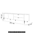 Rack Bancada De Tv 75 Pol 241cm Celi D04 Bali/cedro - Mpozenato | Leroy ...