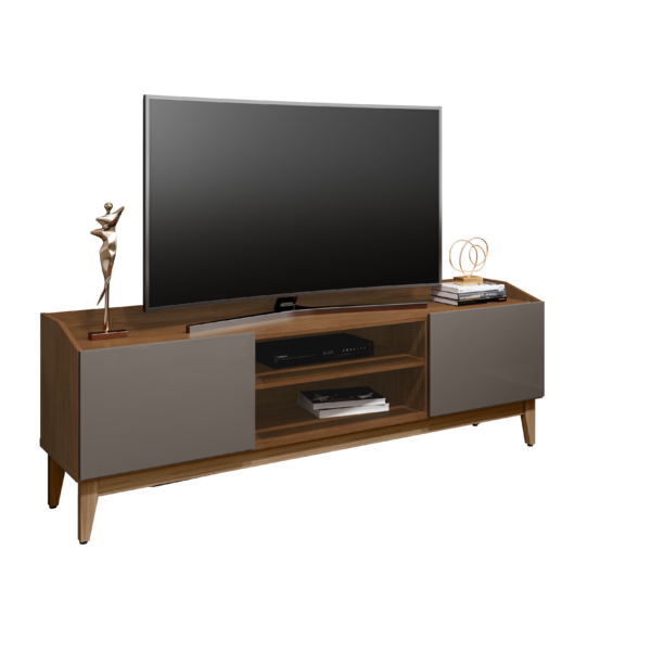 Rack Bancada para Sala De Estar com Capacidade para Tv de até 55" Pés ...