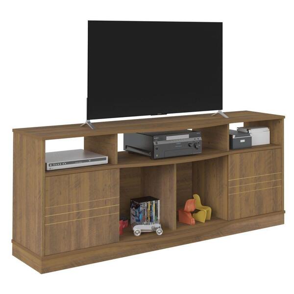 Rack Bancada Para Tv Até 42 Pol. Titanium 2 Portas - Artely | Leroy Merlin