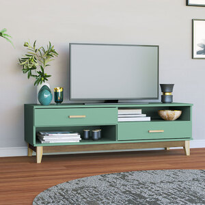 Rack Verde E Amendoa Com 02 Portas | Leroy Merlin