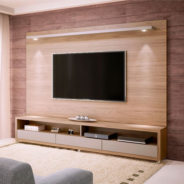 Rack Com Painel Dallas Para Tv De Até 60"1675 – Knr Móveis - Itapua ...