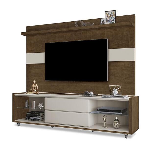 Rack Com Painel Muse Para Tv Até 65” - Móveis Luapa | Leroy Merlin