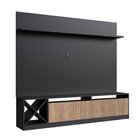 Rack Com Painel Para Tv Até 50 Polegadas 160cmx149,5cm Impressão Ripada ...