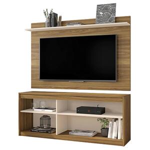 Rack Com Painel Para Tv Até 55 Polegadas Arizona Caemmun | Leroy Merlin