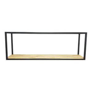 Rack Industrial 130lx40cx65a Com 2 Prateleiras E Vão Do Lado Pinus De ...