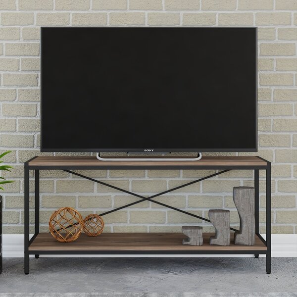 Rack Industrial Para Tv Até 50 Polegadas 120cm 2 Prateleiras Active ...
