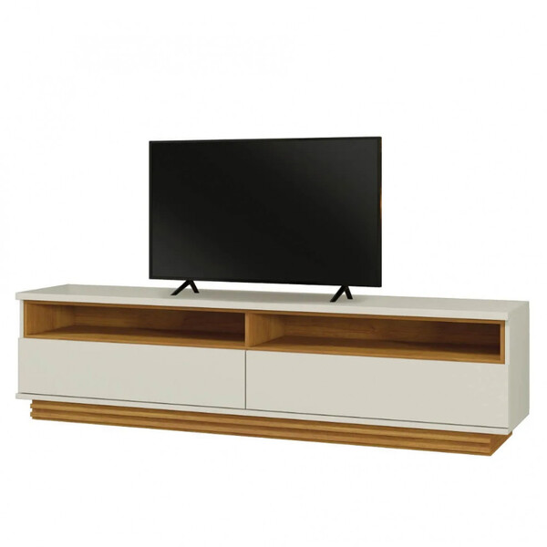 Rack Para Tv 75 Com 2 Gavetas Madrid Mavaular | Leroy Merlin