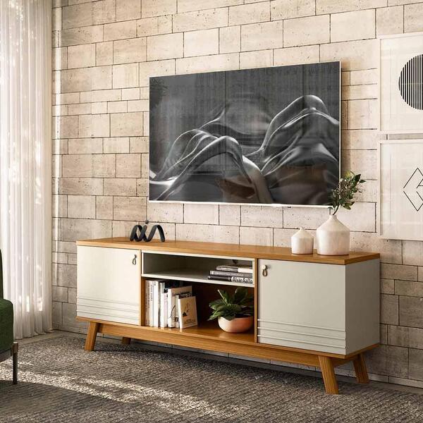 Rack Para Tv 75 Polegadas Colorado Nature Off White Linea Brasil ...