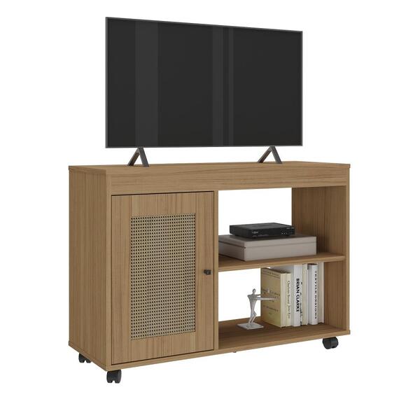 Rack Para Tv Até 42" Sampa Carvalho Artely | Leroy Merlin