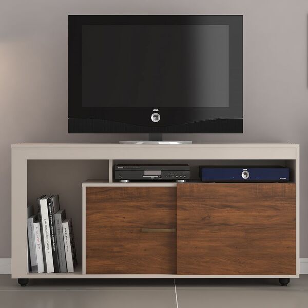 Rack Para Tv Até 43 Polegadas Personale 2 Portas Off White/seda - Viero ...