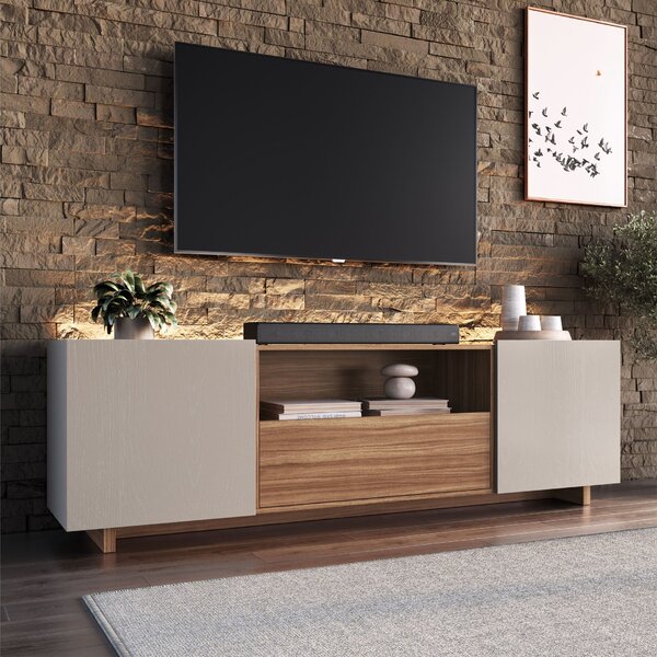 Rack Para Tv Até 55 Polegadas Com Led 180cm Marrom Montana Montana ...