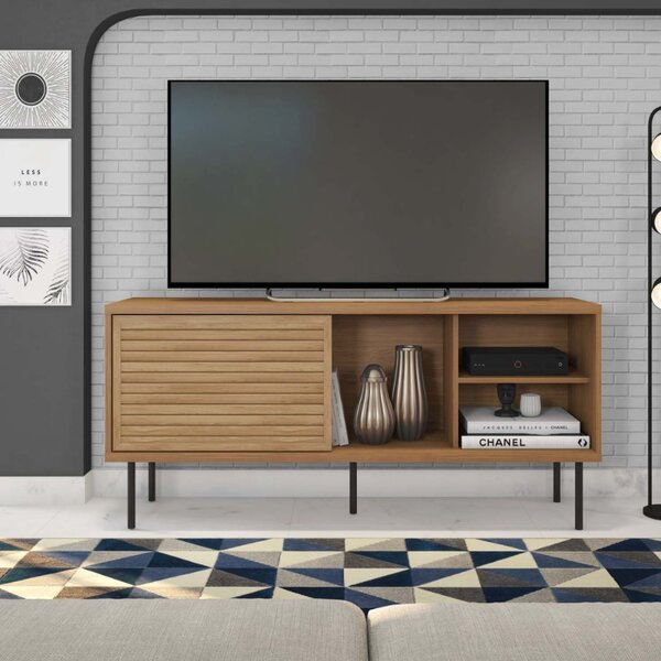 Rack Para Tv Até 55 Polegadas Industrial 136cm Em Bp Porta Pier ...