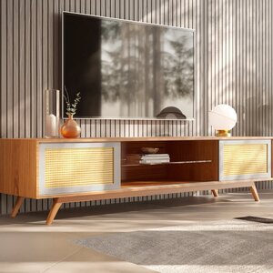 Rack Para Tv Até 60 Polegadas Em Madeira Maciça Teca Espresso Móveis ...