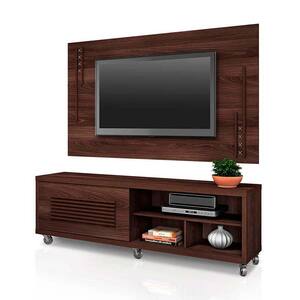 Rack Para Tv De Até 60" Unique 1 Porta - Dj Móveis - Rovere Marsala ...