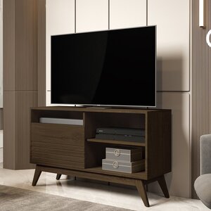 Rack Para Tvs De Até 42 Polegadas 1 Porta Fenix Wood Cedro | Leroy Merlin