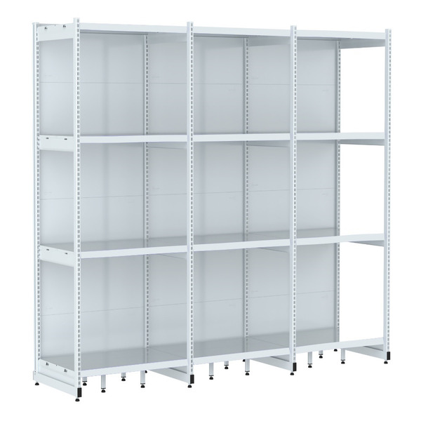 Rack Parede 202 Fit 60 Ate 3 Metros Branco 12 Bandeja Spe | Leroy Merlin