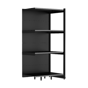 Rack Parede 202 Fit 60 Continuação Preto 90x60 Pe Cinza | Leroy Merlin