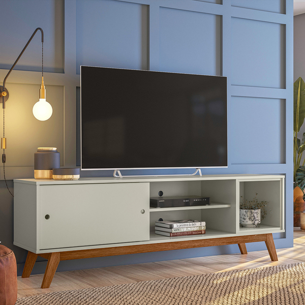 Rack Retro Tv 60 Polegadas Malibu 50 Off White | Leroy Merlin