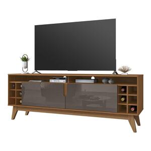 Rack Sala Wine Para Tv Até 55 Polegadas Com Pés Em Madeira | Leroy Merlin