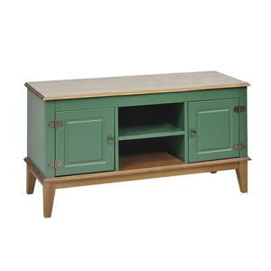 Rack Verde E Amendoa Com 02 Portas | Leroy Merlin