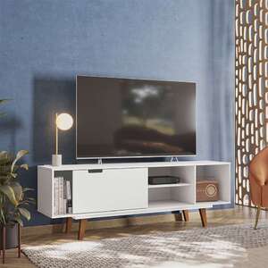 Painel Suspenso Com Bancada E Luzes De Led Evolution Off White/pinho ...