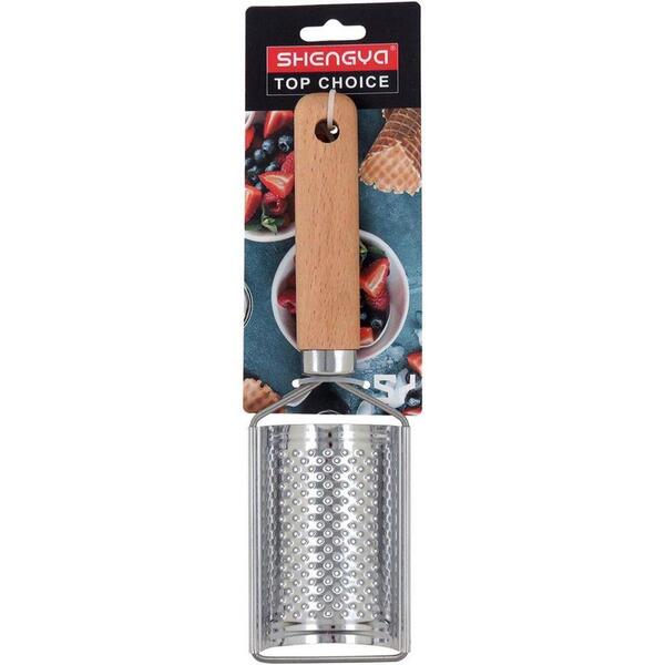 Ralador De Inox Natural Para Queijo Legumes Verduras 22cm | Leroy Merlin