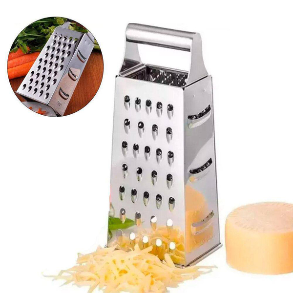 Ralador Gourmet 4 Faces Inox 21cm Com Alça | Leroy Merlin